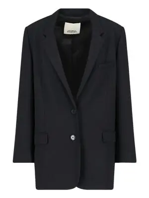 Isabel Marant Étoile Single Breasted Tailored Blazer - Black