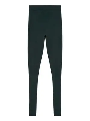 Loro Piana Durango Ribbed Leggings - Leafy Veil