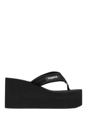 Coperni Open-toe Platform Sandals - Black