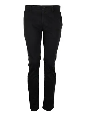 Hugo Boss Slim-fit Jeans With Logo Patch - Black