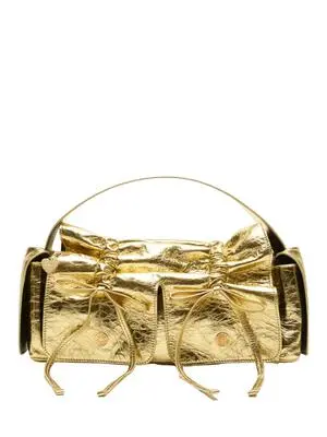 Acne Studios Acne Studios Drawstring Leather Shoulder Bag Nude