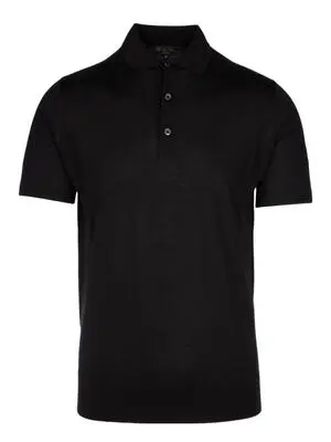 Loro Piana Wish Short-sleeved Polo Shirt - Black