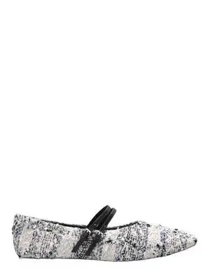 Tory Burch Tory Burch Strap Detail Ballet Flats Black