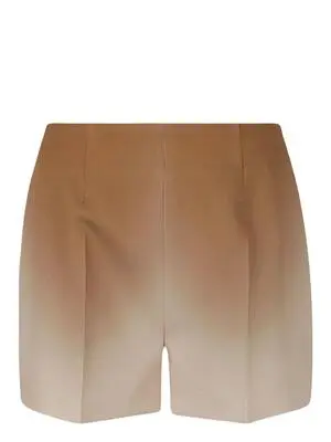 Ermanno Scervino High-waist Gradient Shorts - Brown