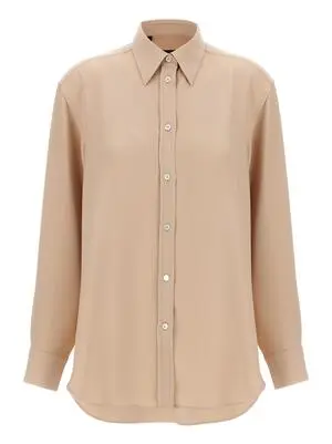 BRIONI Brioni Button-Up Long-Sleeve Shirt