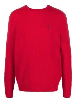 Polo Ralph Lauren Polo Ralph Lauren Crewneck Cable Knit Jumper Red