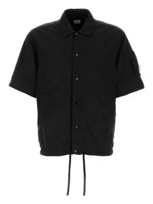 C.P. COMPANY Chrome-r Lens Overshirt Shirt - Black