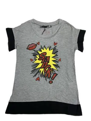 Moschino Short Sleeve T-shirt - Gray