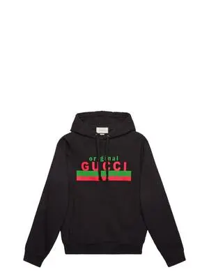 Gucci Original Printed Hoodie - Black