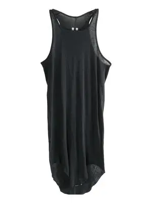 Rick Owens Sleeveless Ribbed Tank Top - Black