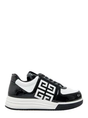 Givenchy G4 Round Toe Low-top Sneakers - Black