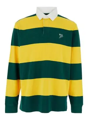 Polo Ralph Lauren Long-sleeved Striped Polo Shirt - Multicolor