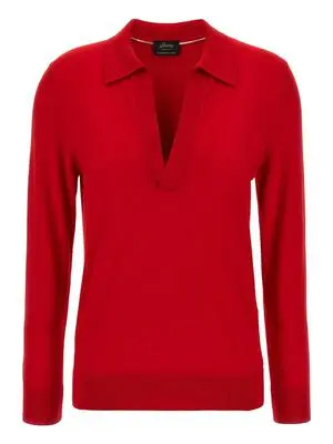 BRIONI Brioni V-Neck Knitted Top