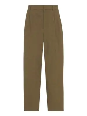 THE ROW Lilas Straight Leg Pants - Khaki