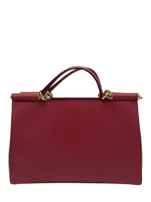 Dolce & Gabbana Double Handle Shoulder Bag - Red