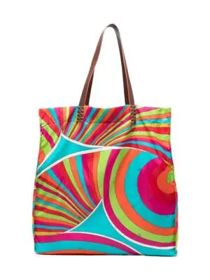 Emilio Pucci Printed Tote Bag - Multicolor