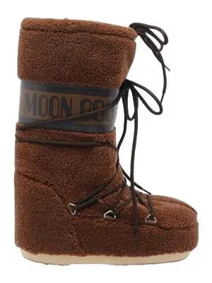 Moon Boot Icon Fleece Boots - Brown