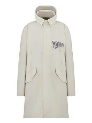 DIOR Dior Hooded Parka With Signature Print