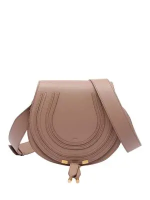 Chloé Marcie Saddle Bag - Brown