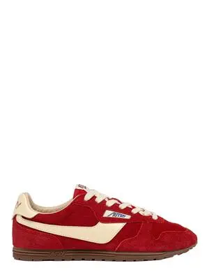 AUTRY Windspin Lace-up Sneakers - Ruby And Turnip