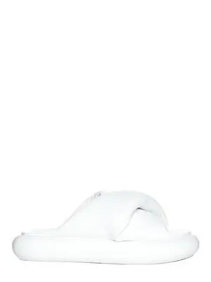 J.W.ANDERSON Logo Open Toe Slippers - White