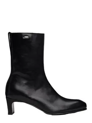 Our Legacy Our Legacy Karasu Square-Toe Pumps Black