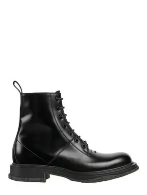 GUCCI Gucci Tonal Logo Lace-Up Boots