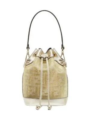 Fendi Mini Baguette Bag - Gold