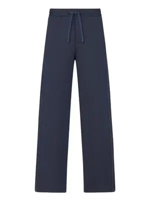 Dior Oblique Track Pants - Navy Blue