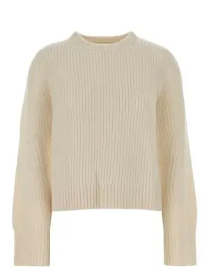 Loulou De Saison LouLou De Saison Alfie Cashmere Knitwear Ivory