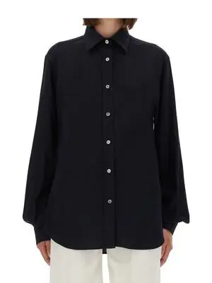 Moschino Loose-fit Button-down Shirt - Blue
