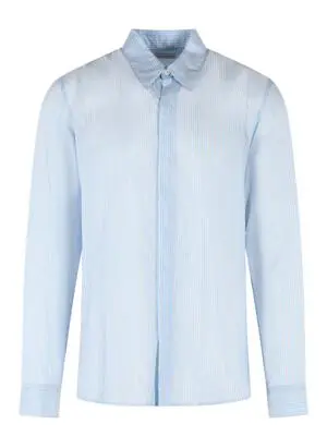 Dries Van Noten Striped Shirt - Lightblue