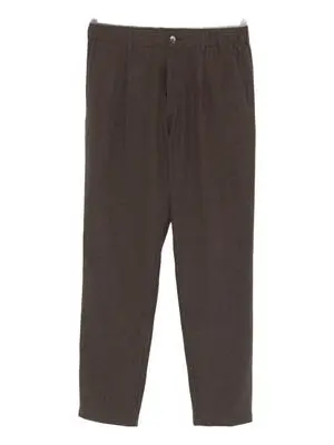 Herno Tailored Elasticated Waistband Trousers - Black