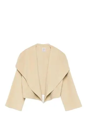 TOTEME Signature Double Jacket - Peanut
