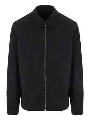 Prada Long-sleeved Zip-up Jacket - Black