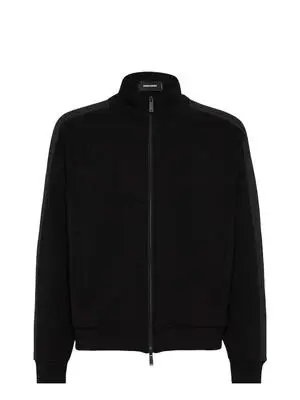 Dsquared2 Zip-up Sweatshirt - Black