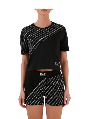 EA7 Short Sleeve T-shirt - Black