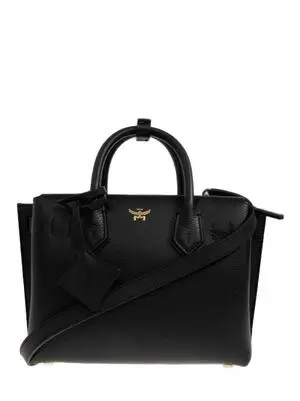 Mcm Milla Small Tote Bag - Black