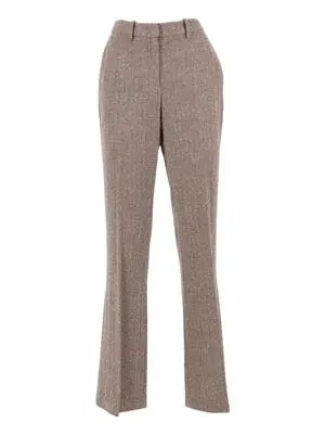 Ermanno Scervino Herringbone Trousers - Nude