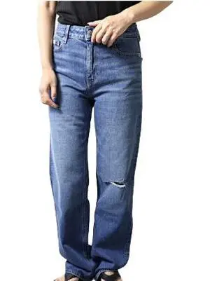 Calvin Klein Waistband Denim Trousers - Indigo