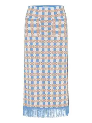Baum Und Pferdgarten Callis Fringed Skirt - Multicolor