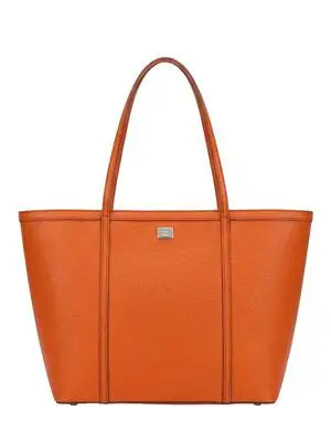 Dolce & Gabbana Logo Tote Bag - Orange
