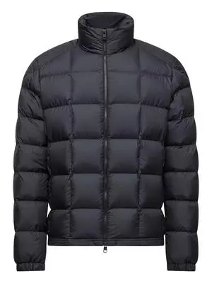 Moncler Moncler Eglise Square-Quilted Hooded Short Down Jacket Black