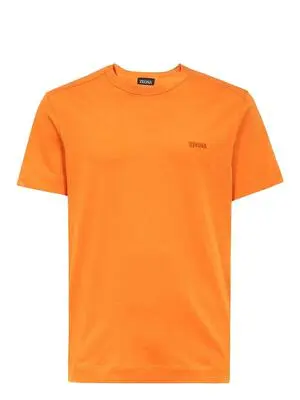 Zegna Short-sleeved T-shirt Orange