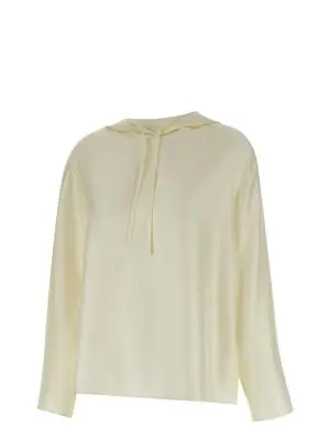 LOULOU STUDIO Oversized Hooded Smock With Drawstring - Nude