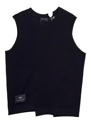 Y3 Knitted Vest - Black