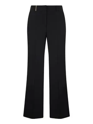 Peserico Flared Trousers - Black