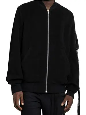 ANN DEMEULEMEESTER Bomber Jacket - Black