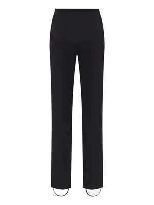 Dior Fitted Stirrup Pants - Black