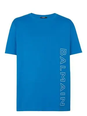 Balmain Embossed T-shirt - Blue